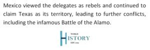 Texas Declaration of Independence: History and Major Facts - World ...