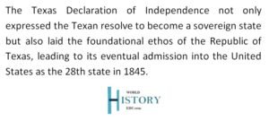 Texas Declaration of Independence: History and Major Facts - World ...