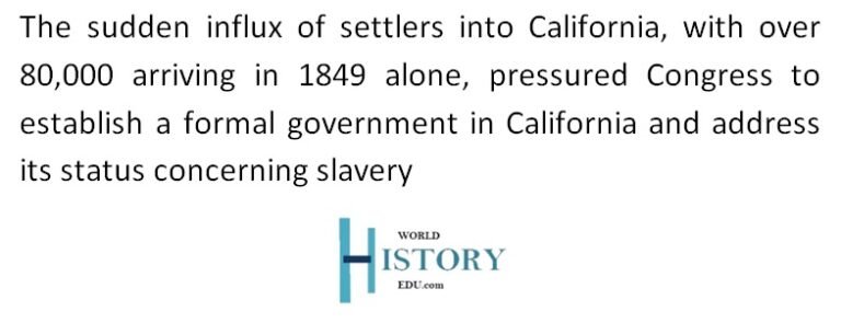 The Compromise of 1850: History & Major Facts - World History Edu