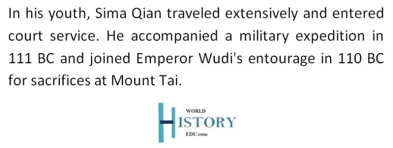 Sima Qian: Greatest Historian of China - World History Edu