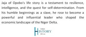 Jaja of Opobo: From a Slave to a Powerful and Wealthy Igbo Ruler ...