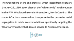 Who were the Greensboro Four? - World History Edu