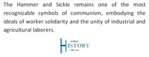 How did the Hammer and Sickle become a potent symbol of communism ...