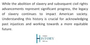 Slavery in America: Timeline - World History Edu