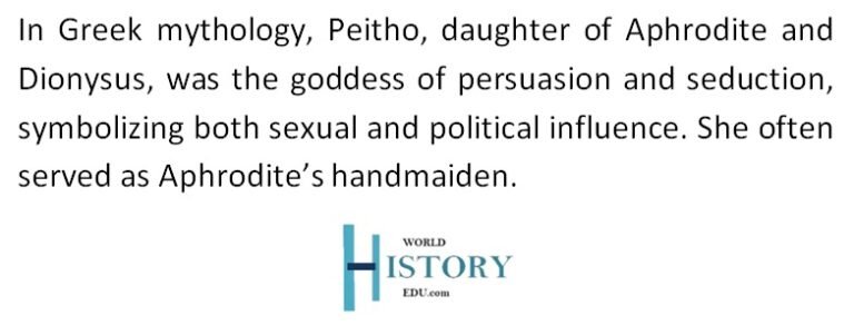 Children of Aphrodite in Greek Mythology - World History Edu