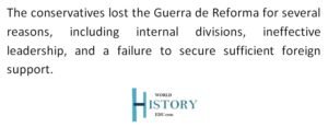 Why Did the Mexican Conservatives Lose the Reform War (Guerra de ...