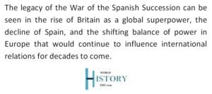 What triggered the War of the Spanish Succession? - World History Edu