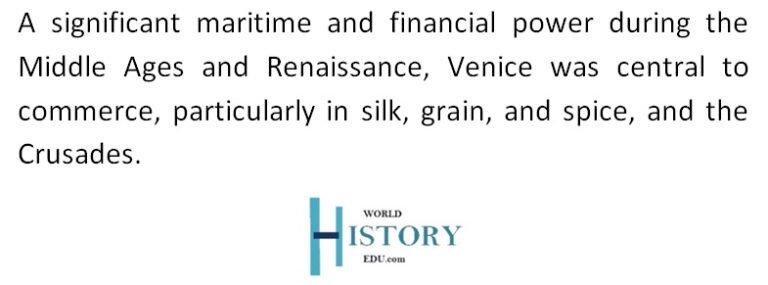 Venice: History and Major Facts - World History Edu