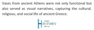 Black and red figure vases in ancient Athens - World History Edu