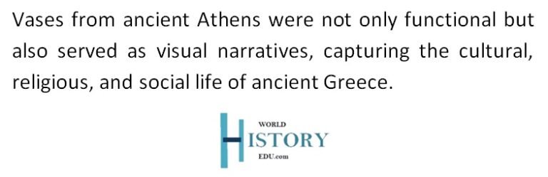 Black and red figure vases in ancient Athens - World History Edu