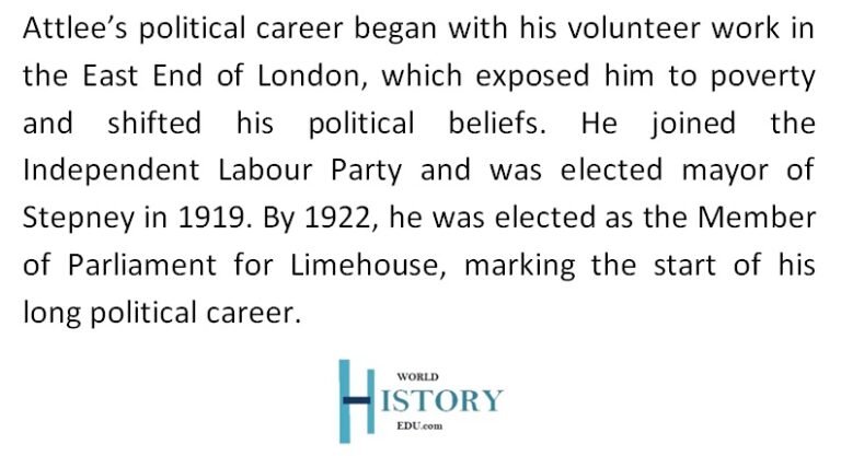 Clement Attlee - World History Edu