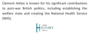Clement Attlee - World History Edu