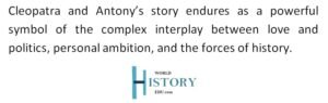 Relationship between Cleopatra and Antony and how it shaped the ancient ...