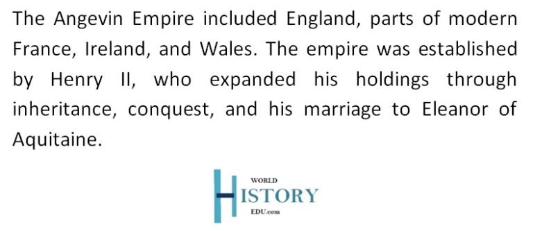 What was the Angevin Empire? - History & Major Facts - World History Edu