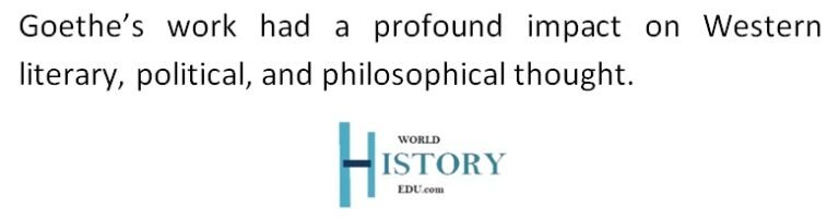 Goethe: The Great German Poet and Philosopher - World History Edu