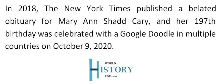 Who was Mary Ann Shadd Cary? - World History Edu