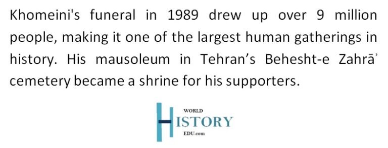 History of Ruhollah Khomeini and how he became Supreme Leader of Iran ...