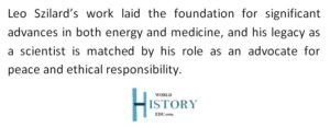 Who was the Hungarian-born Physicist Leo Szilard? - World History Edu