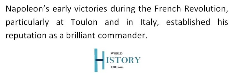 How did Napoleon rise to prominence? - World History Edu