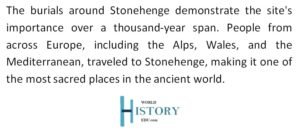 Human Burials in and around Stonehenge - World History Edu