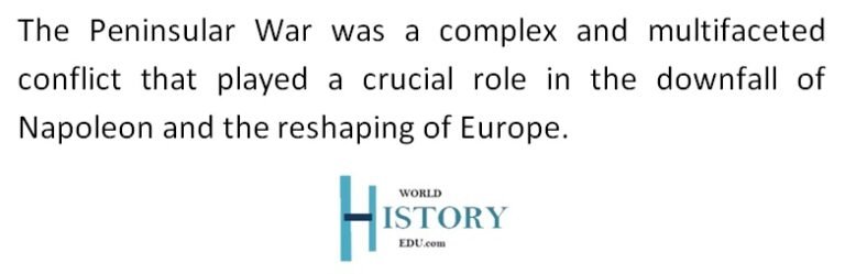 What was the Peninsular War? - World History Edu