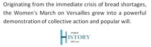 Women's March on Versailles: Origins, Mobilization, Goals ...