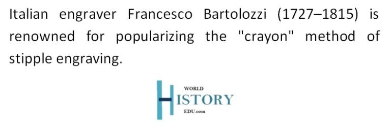 Life and Major Works of Francesco Bartolozzi - World History Edu