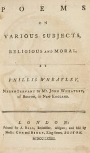 Phillis Wheatley: The First African-American author of a published book ...