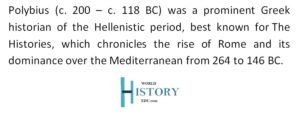 Ancient Greek Historian Polybius - World History Edu