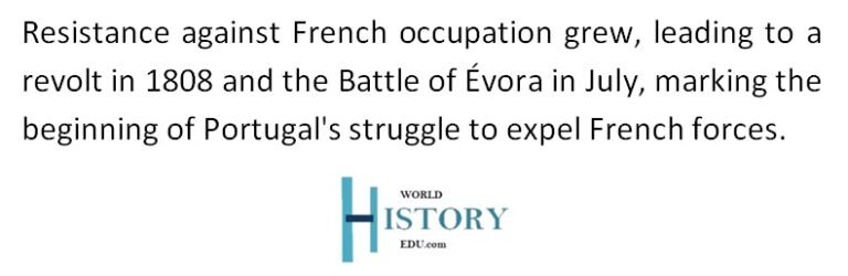 Invasion of Portugal by French and Spanish forces in 1807 - World ...
