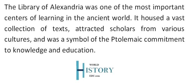 The Ptolemaic Kingdom: History, Major Facts, & Accomplishments - World ...