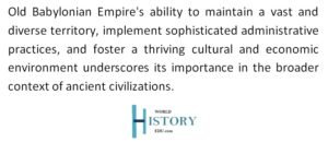 Old Babylonian Empire: History, Extent, & Accomplishments - World ...