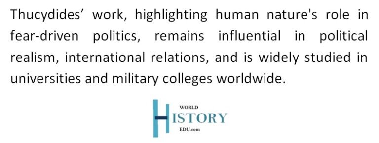 Life and Military Career of Thucydides, the famed Athenian historian ...