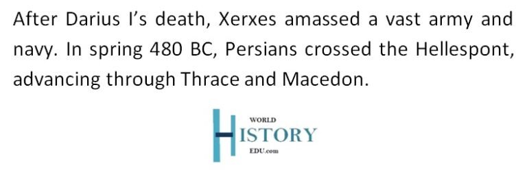 Second Persian invasion of Greece: History and Major Facts - World ...