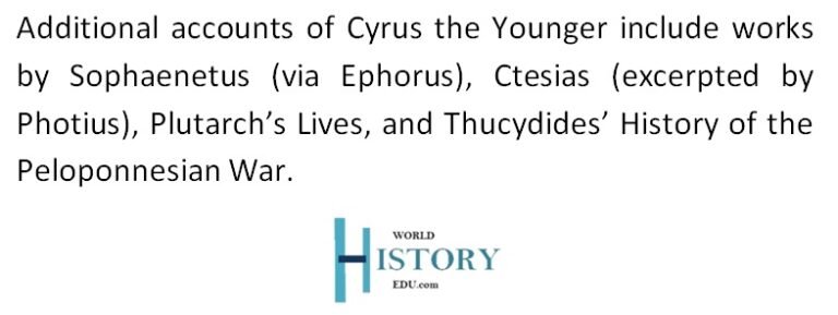 Cyrus the Younger: The Persian Prince who attempted to oust his king ...