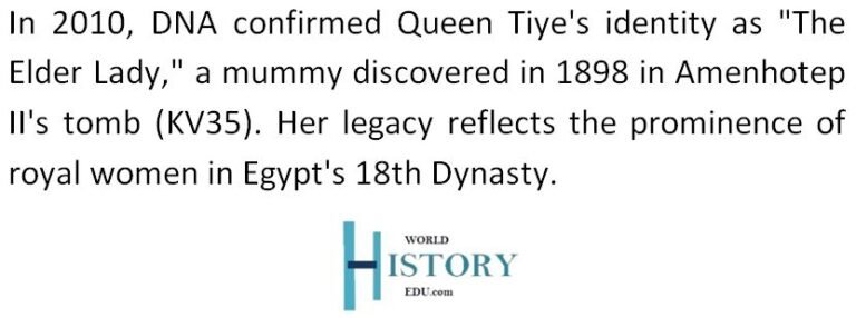 Queen Tiye - World History Edu