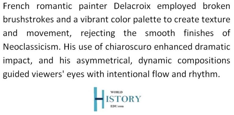 French Romantic Painter Eugène Delacroix: Life, Major Works ...