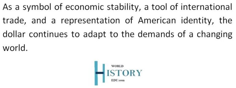 The United States Dollar: History and Major Facts - World History Edu
