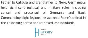 Germanicus: Life and Military Accomplishments of the Roman General ...
