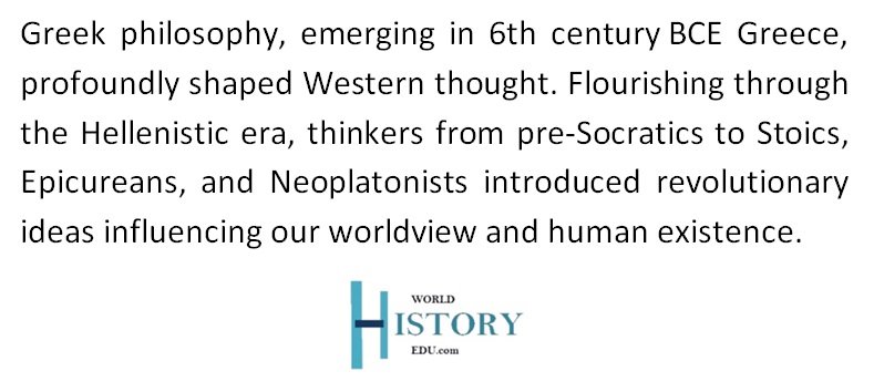 Major Works of Greek Philosophy - World History Edu