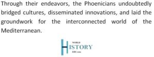 Trading Activities in Ancient Phoenicia - World History Edu