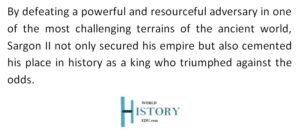 Sargon II and his Urartu Campaign