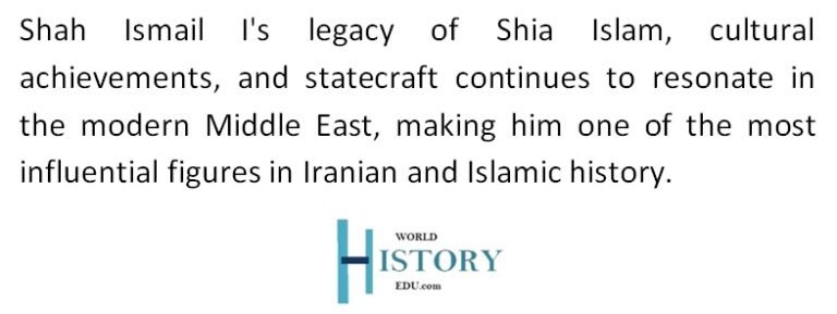 Ismail I: Founder and First Shah of the Safavid Dynasty - World History Edu