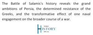 Battle of Salamis (480 BCE) - World History Edu