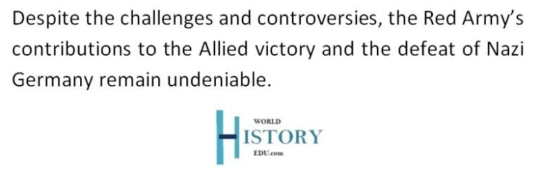 The Red Army during World War II - World History Edu