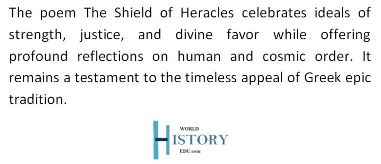 The Shield of Heracles: Origin Story and Intepretation of the Poem ...