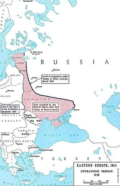The Treaty of Brest-Litovsk - World History Edu