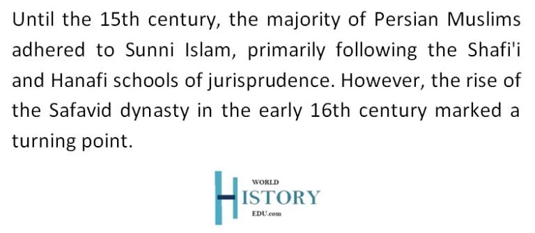 How did Modern Iran become a bastion of Shia Islam? - World History Edu