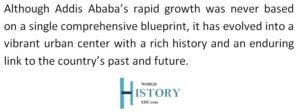 History of Addis Ababa: What is the origin of its name and when was it ...