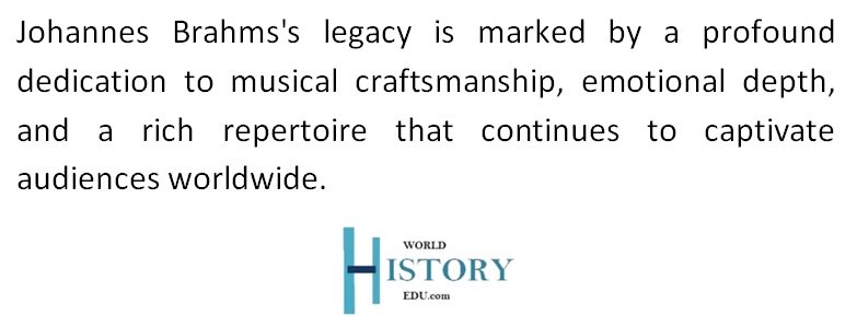 Johannes Brahms - World History Edu